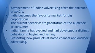 Evolution of advertising | PPTX