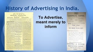 Evolution of advertising | PPTX