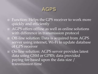 Evolution Of AGPS And E911 | PPTX
