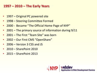 Evolution of a Hospital Intranet | PPTX