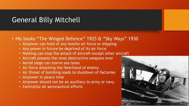 Evolution of air power | PPTX | Death, Injury, or Military Conflict ...