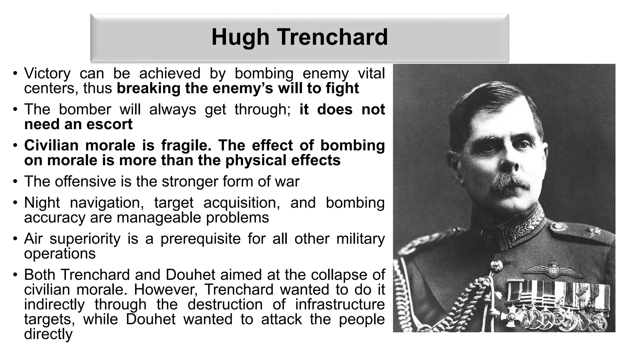 historical Evolution of Air Power Theories | PPTX