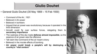 historical Evolution of Air Power Theories | PPTX