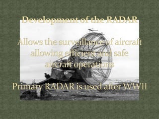 Evolution of air transportation | PPTX