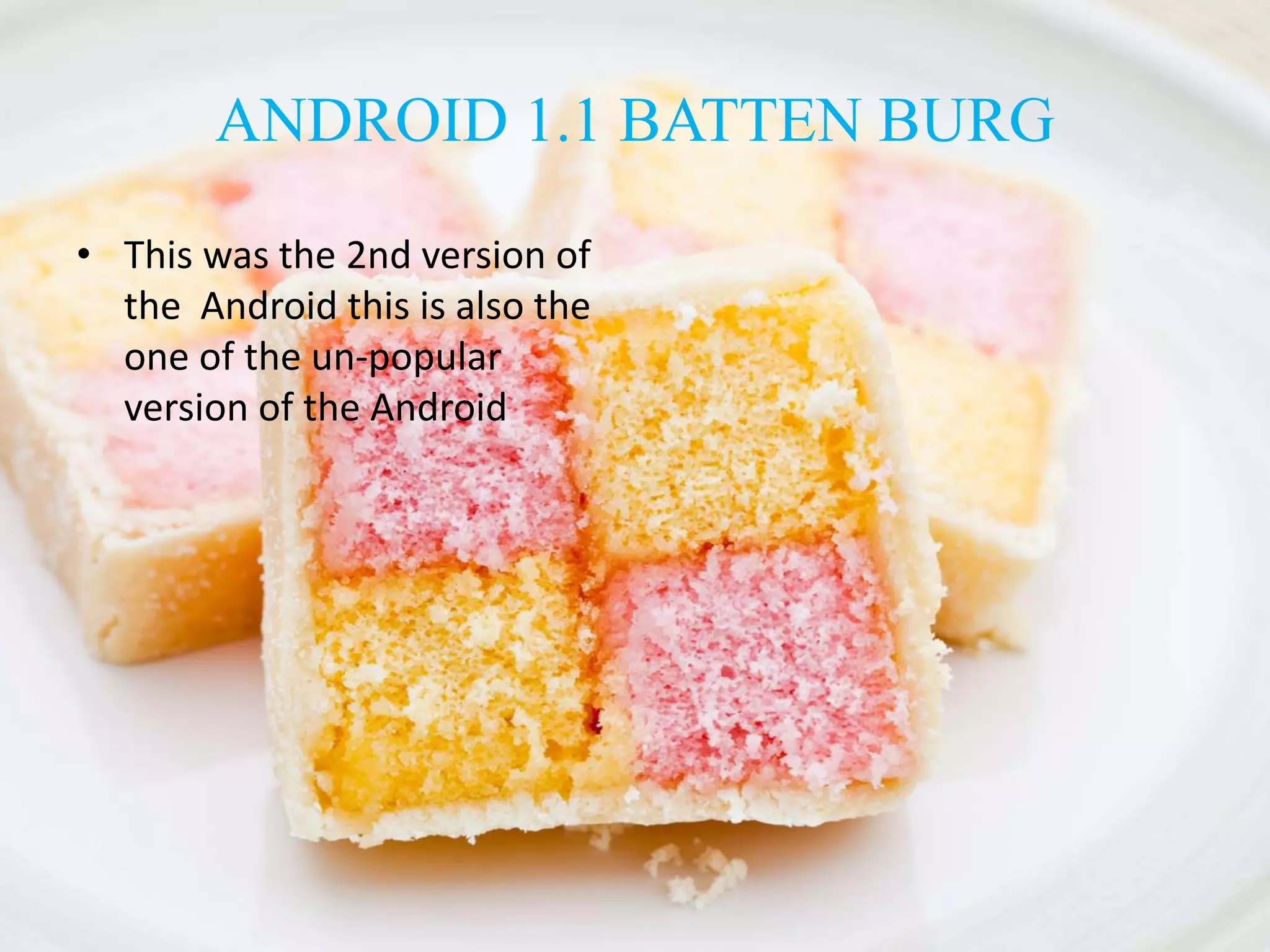 Evolution of android | PPT