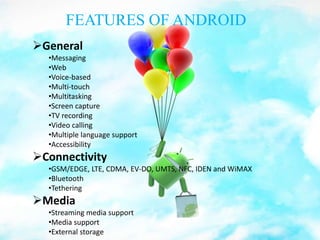 Evolution of android | PPT