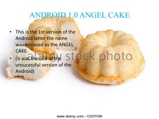 Evolution of android | PPT