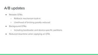 Evolution of Android Update Principles | PPT