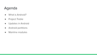 Evolution of Android Update Principles | PPT