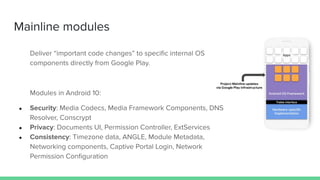 Evolution of Android Update Principles | PPT