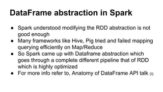 Evolution of apache spark | PDF