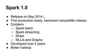 Evolution of apache spark | PDF