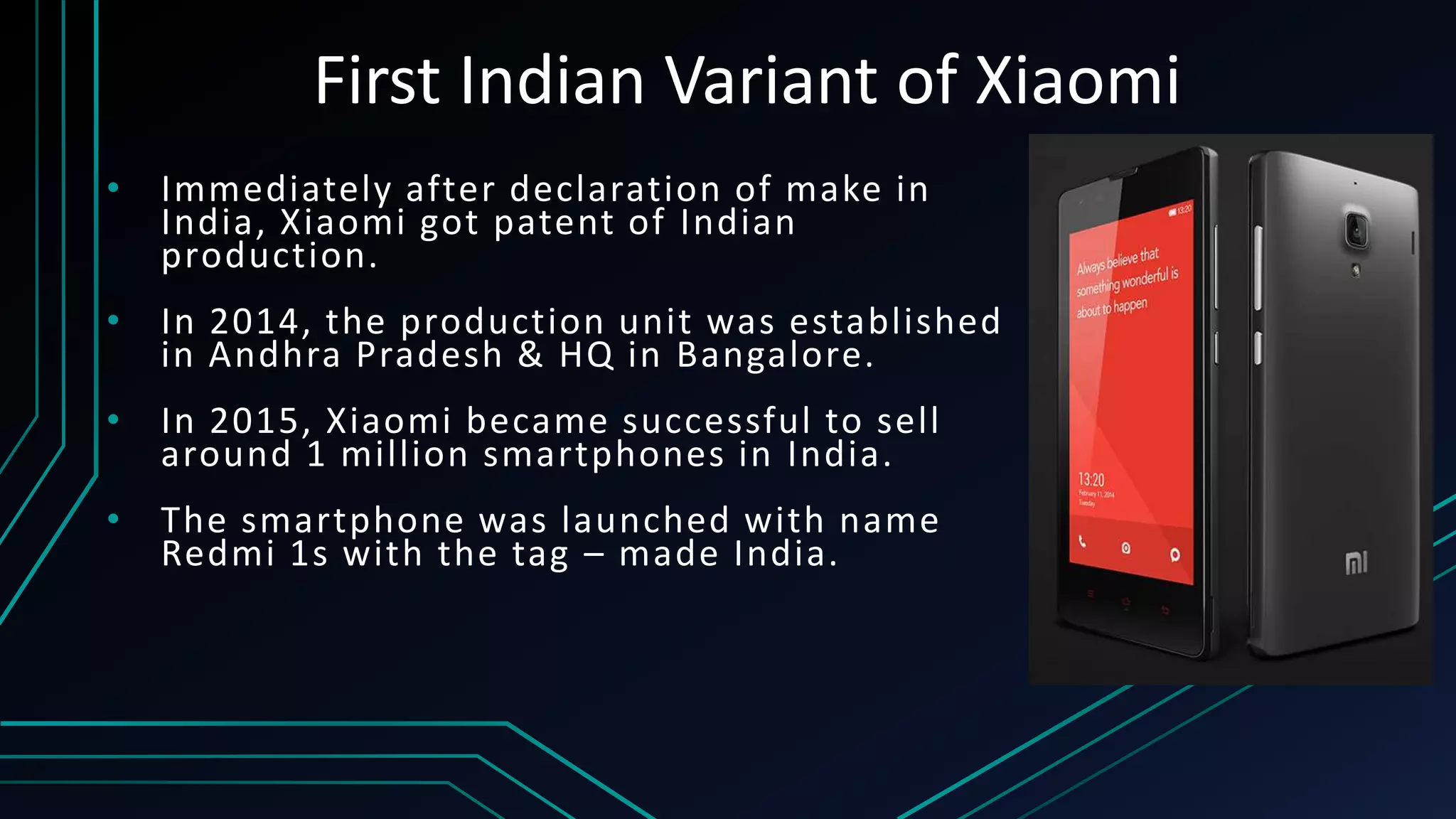 Evolution of Xiaomi Mobile Products | PPTX