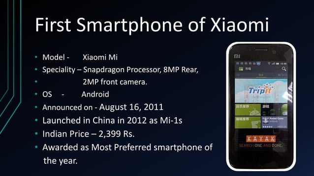 Evolution of Xiaomi Mobile Products | PPTX | Smartphones | Consumer ...