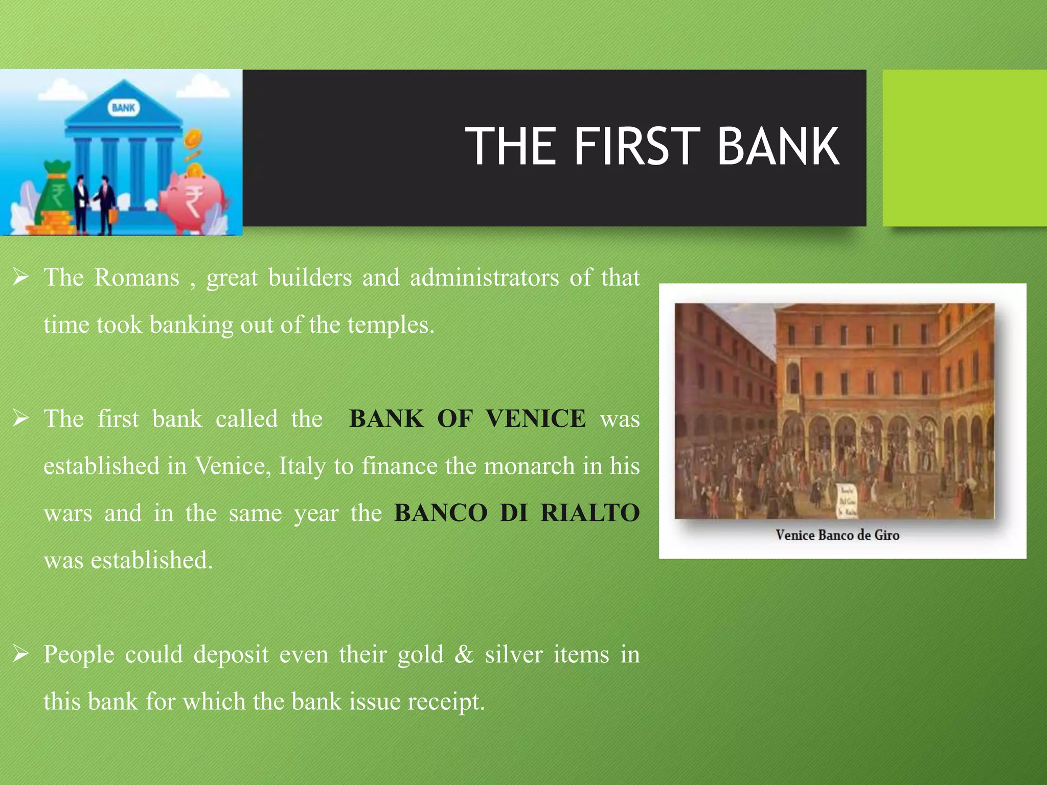 Evolution of banking | PPTX