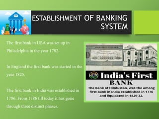 Evolution of banking | PPTX