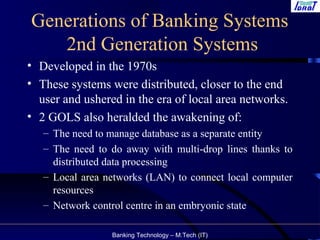 Evolution of banking technology | PPT