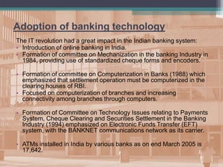 Evolution of bank in india | PPTX