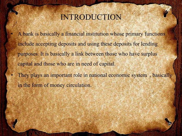 Evolution of banks & phases of development | PPTX