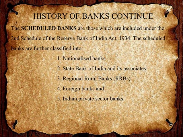 Evolution of banks & phases of development | PPTX