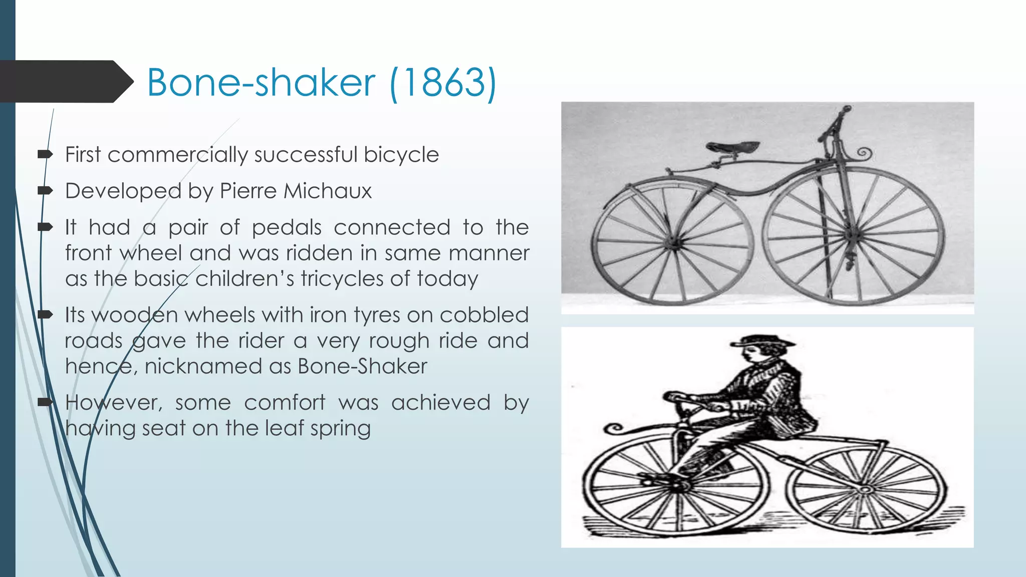 Evolution of Bicycle | PPTX