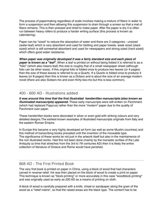 Evolution of book notes | PDF