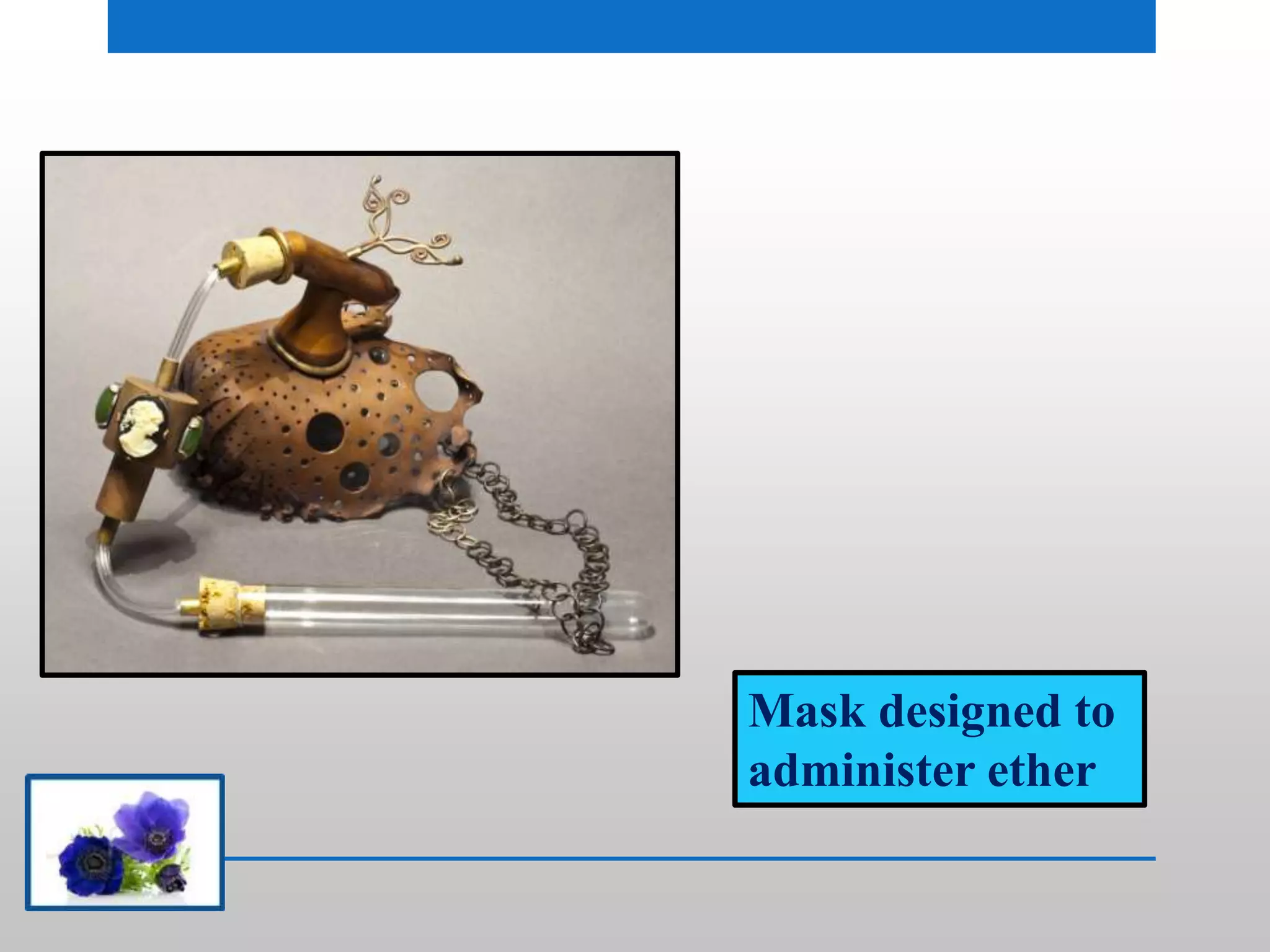Evolution of Boyle's Anaesthesia apparatus | PPTX