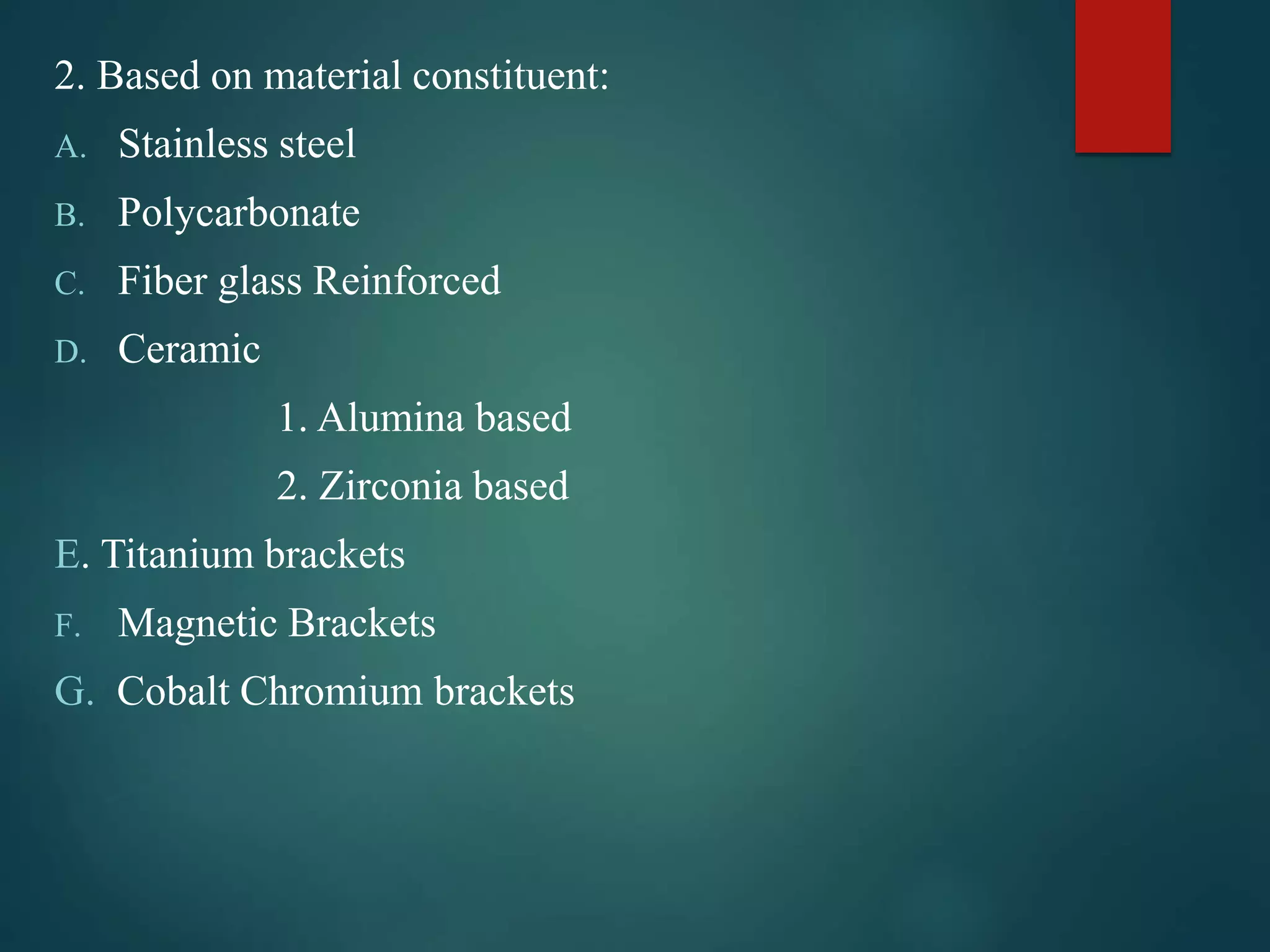 Evolution of brackets | PPTX