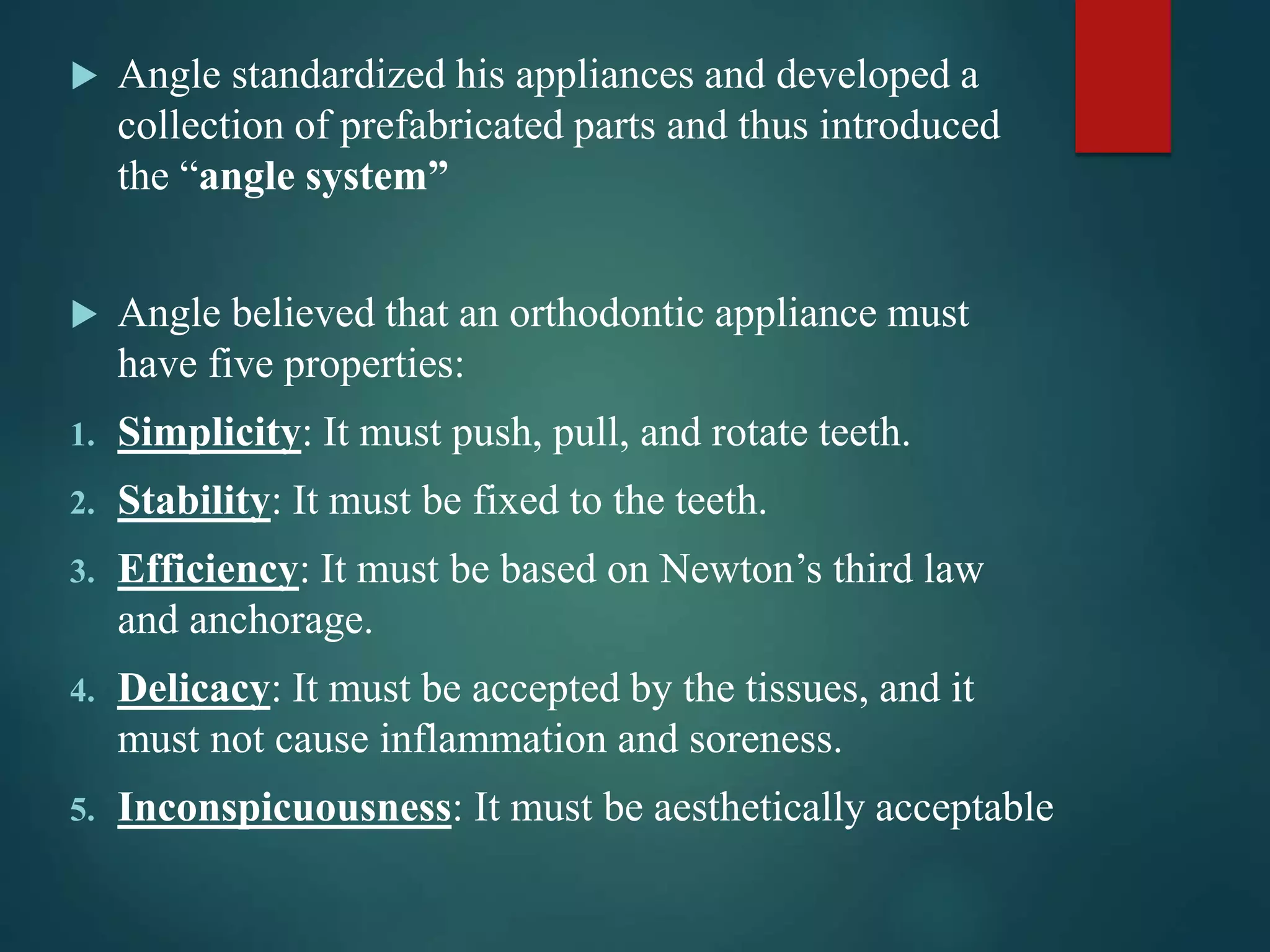 Evolution of brackets | PPTX