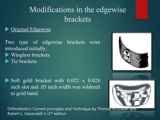 Evolution of brackets | PPTX