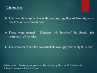 Evolution of brackets | PPTX