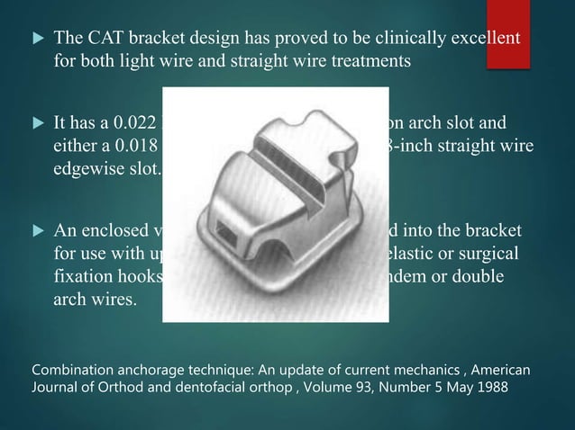 Evolution of brackets | PPTX