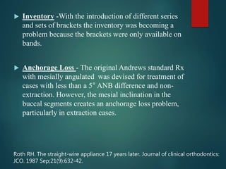 Evolution of brackets | PPTX