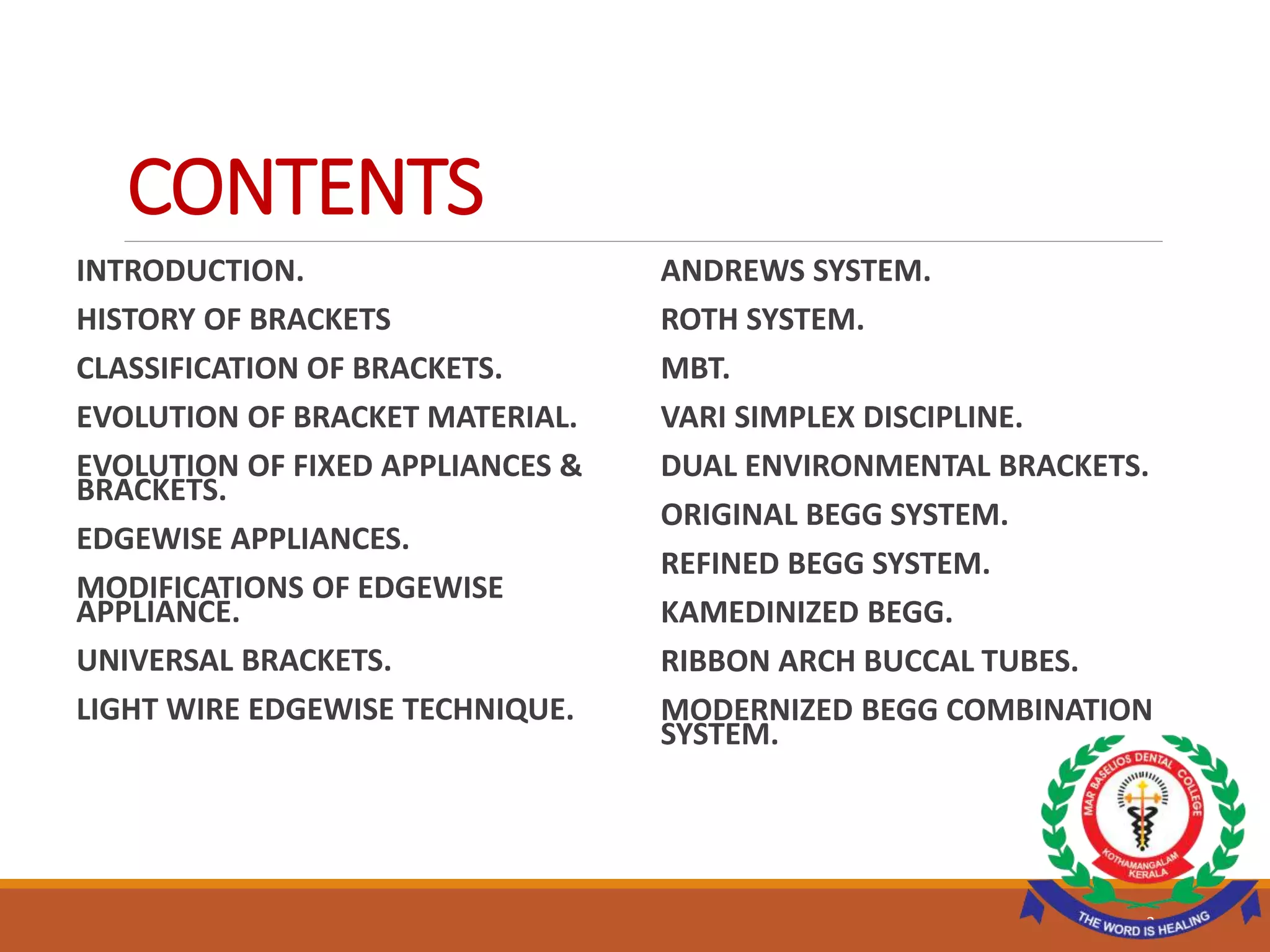 EVOLUTION OF BRACKETS.ppt