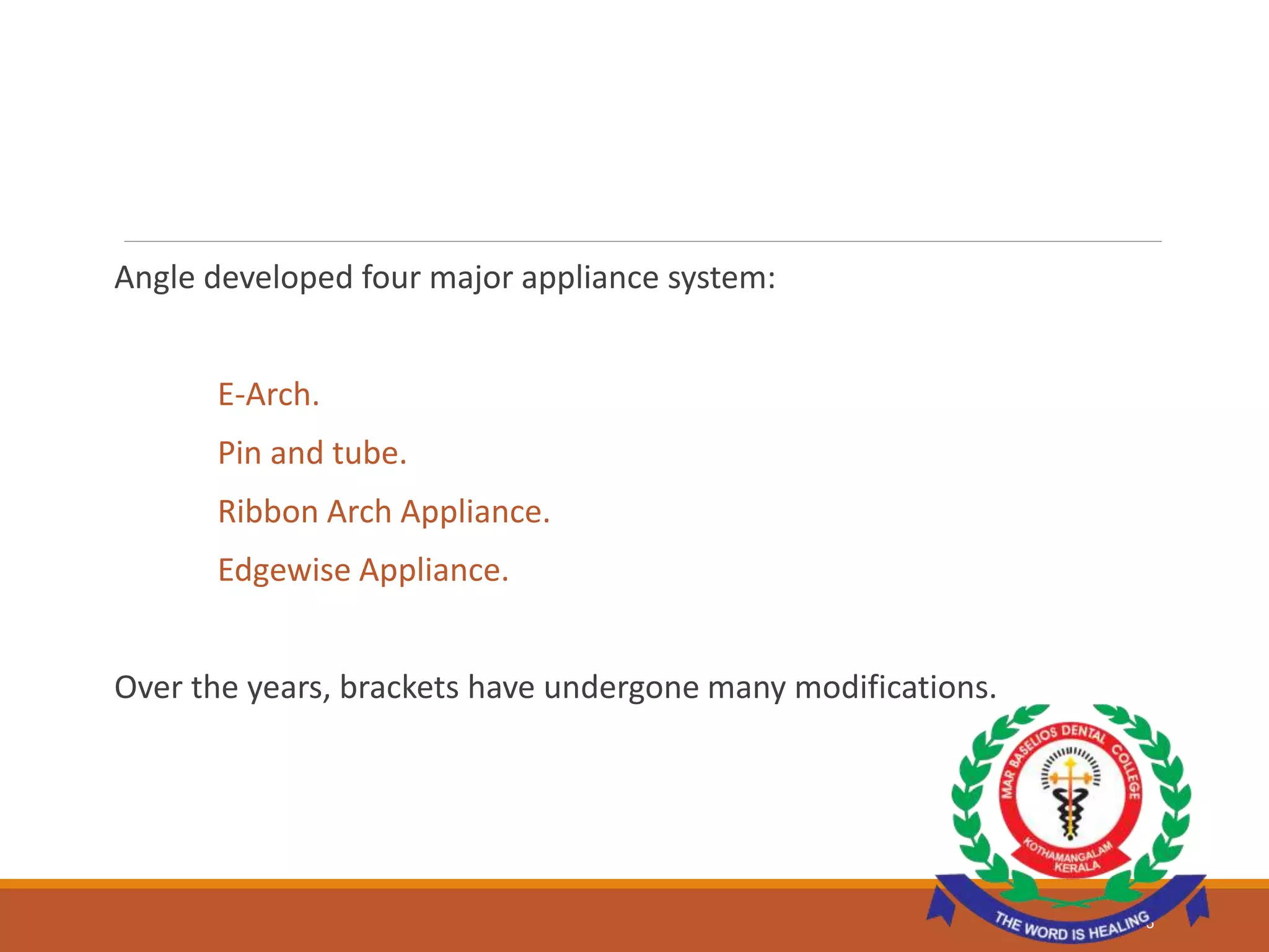 EVOLUTION OF BRACKETS.ppt
