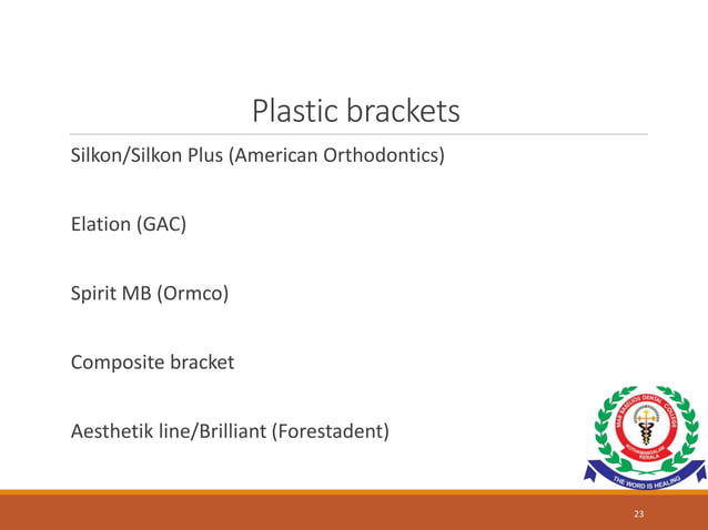 EVOLUTION OF BRACKETS.ppt