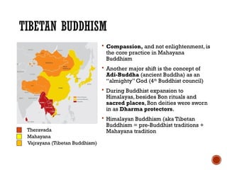 Evolution of Buddhism from Theravada to Vajrayana.pptx
