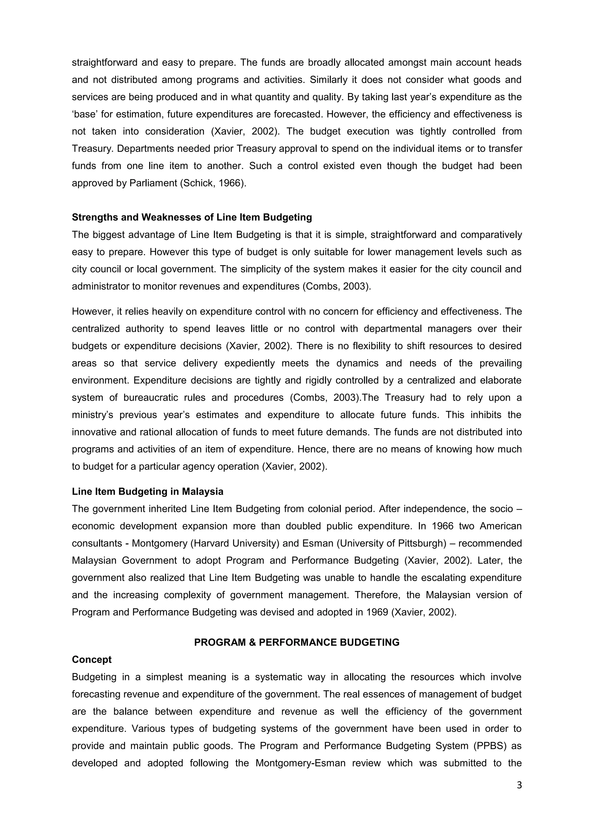 Evolution of budgeting system in malaysia (10 page) | PDF