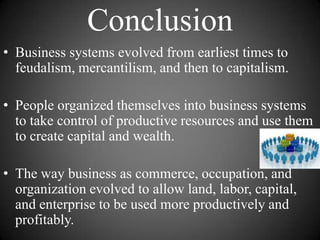 Evolution Of Business Powerpoint | PPTX