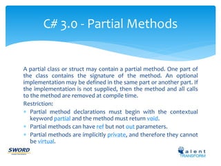 Evolution of c# - by K.Jegan | PPT