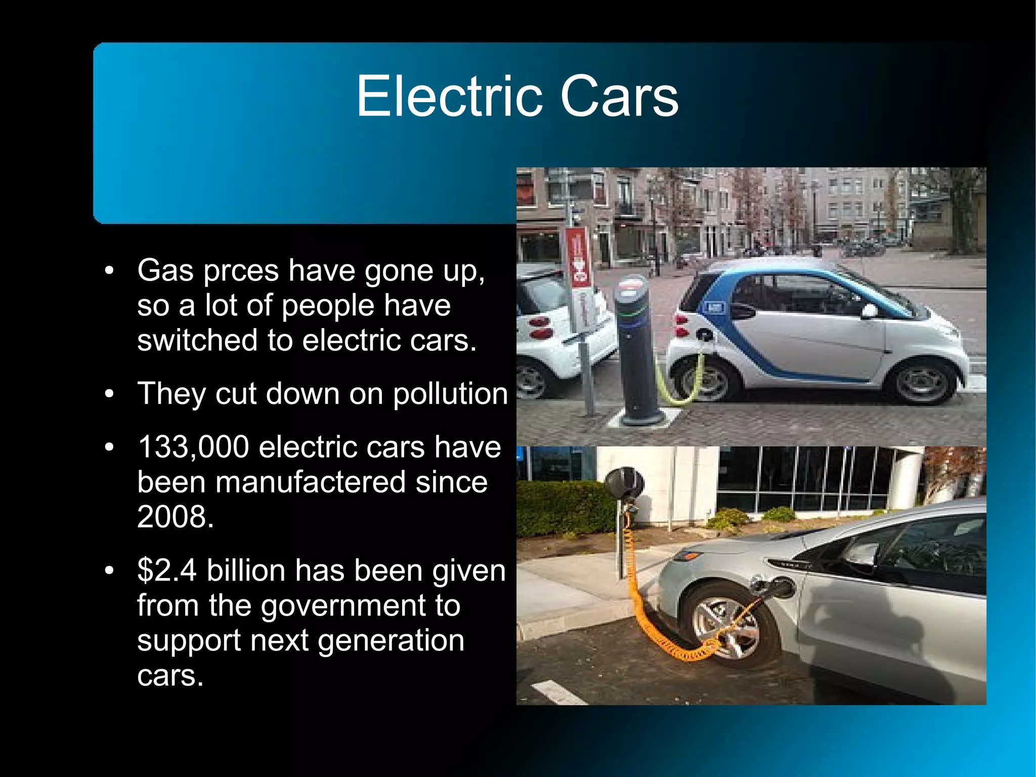 Evolution of cars | ODP