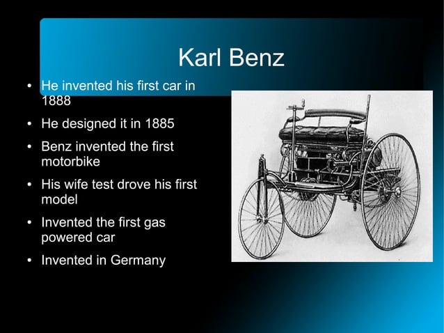 Evolution of cars | ODP