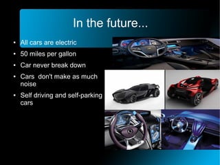 Evolution of cars | ODP