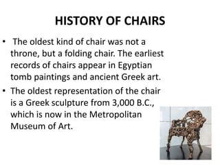 EVOLUTION OF CHAIRS.pptx