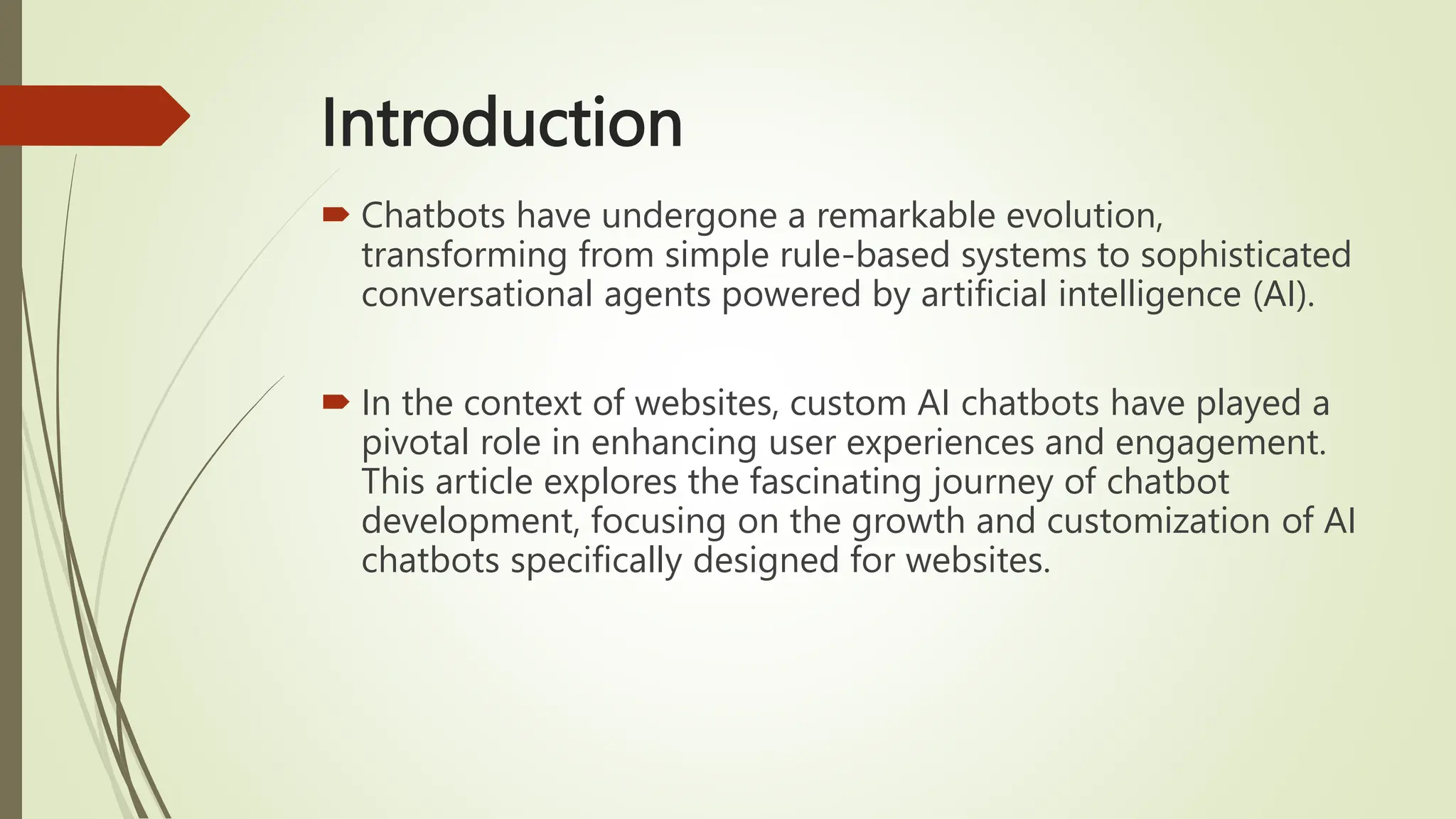 Evolution of Chatbots: From Custom AI Chatbots and AI Chatbots for ...