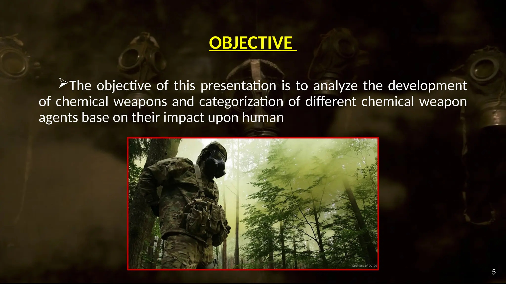 EVOLUTION OF CHEMICAL WARFARE AND TYPES OF CHEMICAL.pptx