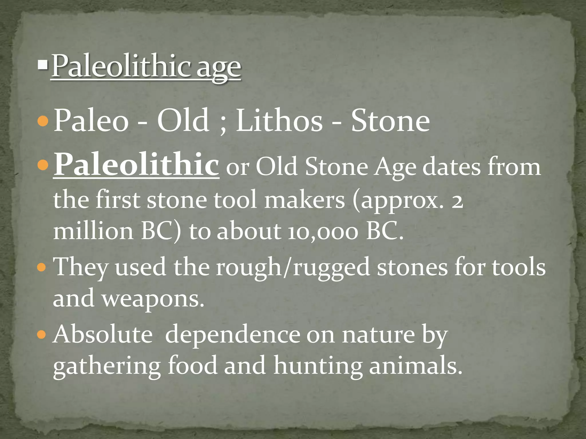 Evolution of civilization | PPTX