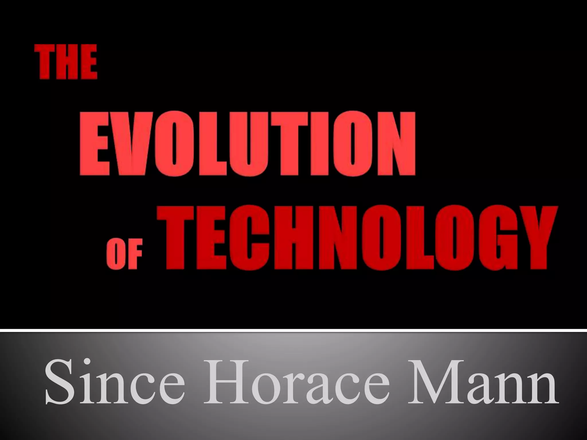 Evolution of Classroom Technology | PPT