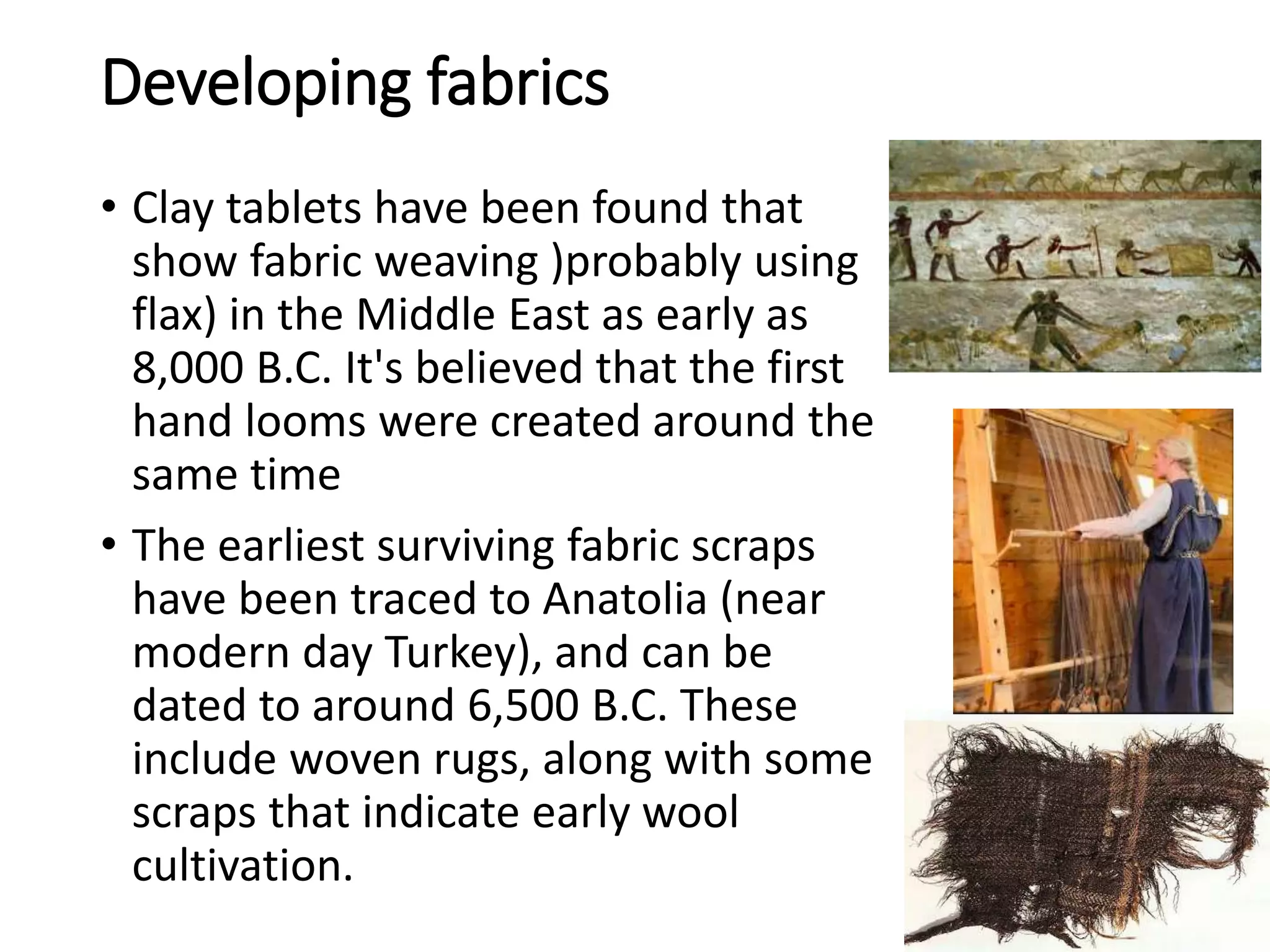 Evolutionofclothes 180322154907 | PDF