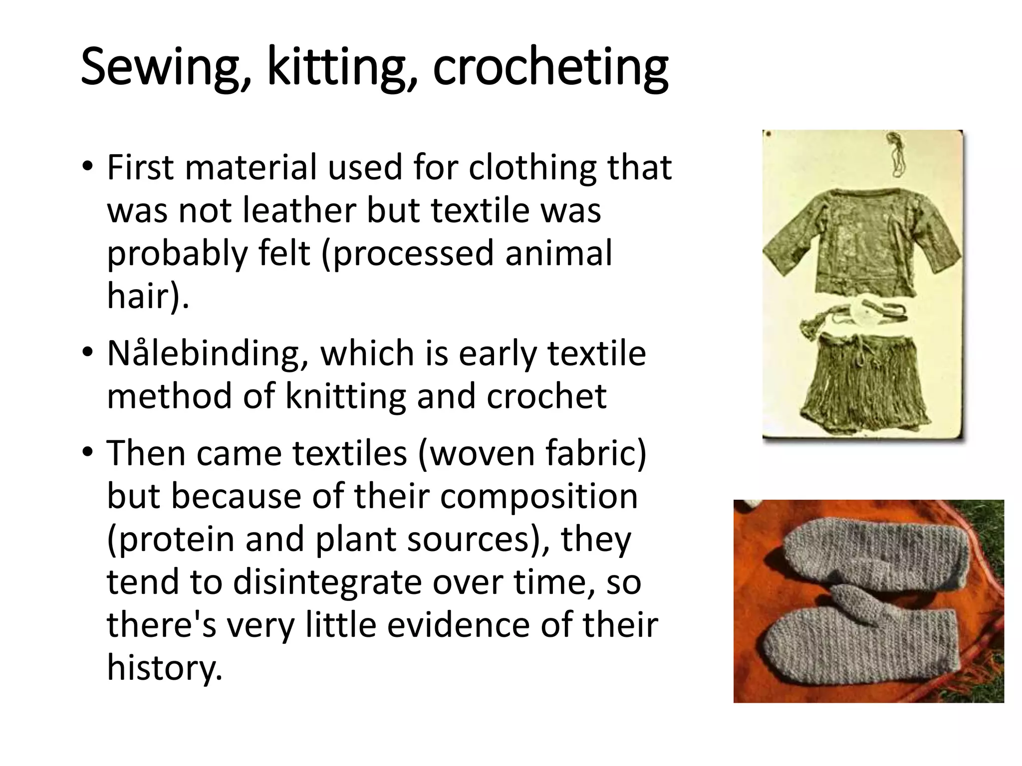 Evolution of clothes | PPTX